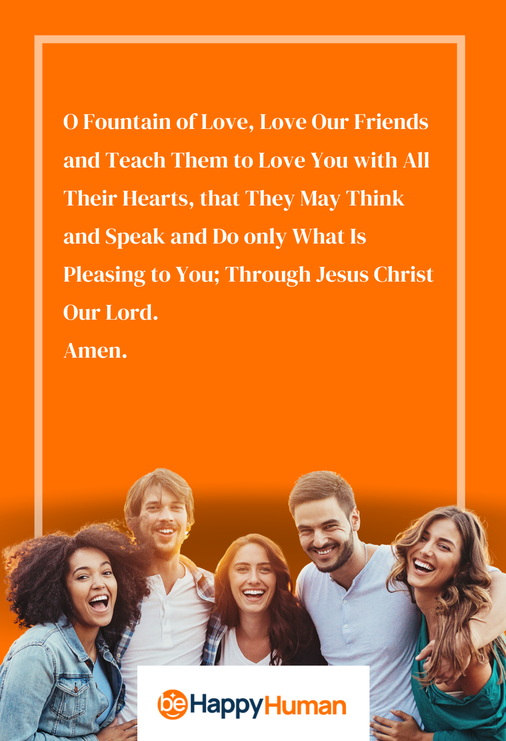 50+ Uplifting prayers for a friend - BeHappyHuman