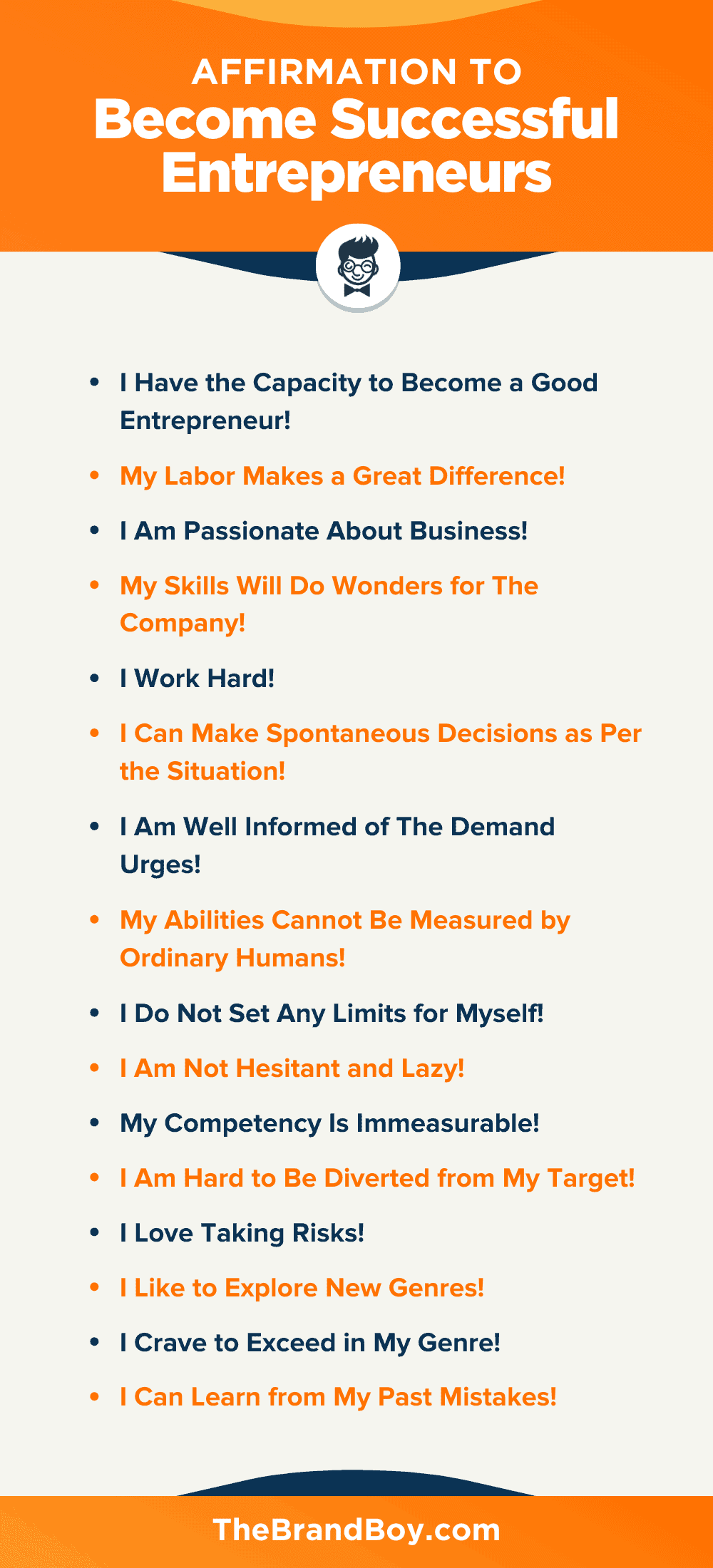 100 Affirmation For Entrepreneurs: Become A Successful